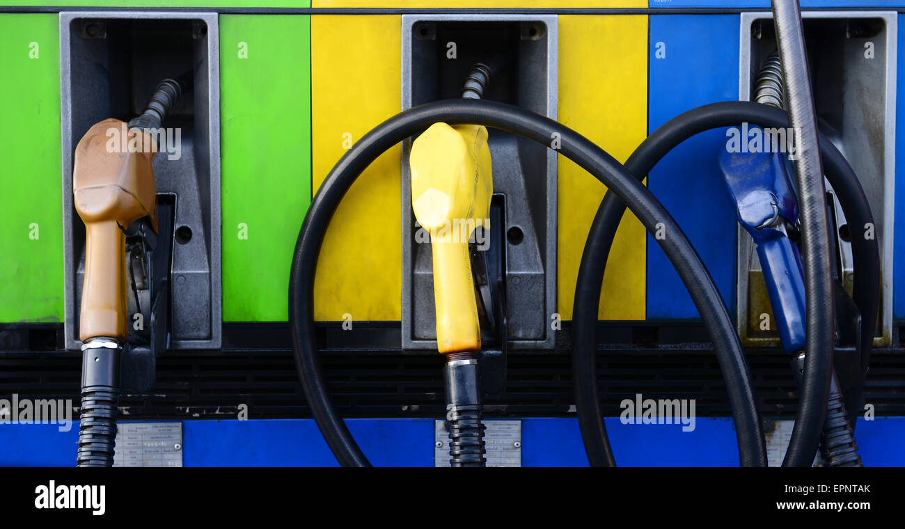 Pumps in a row hi-res stock photography and images - Alamy