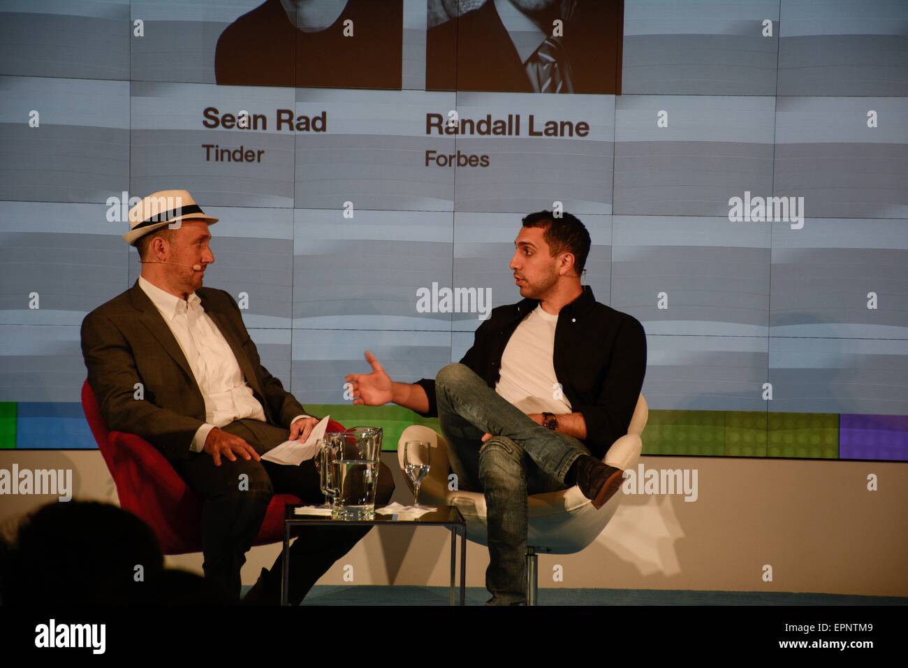 On May 6-7 2015.- (l-r) Randall Lane (editor of Forbes Magazine) and ...