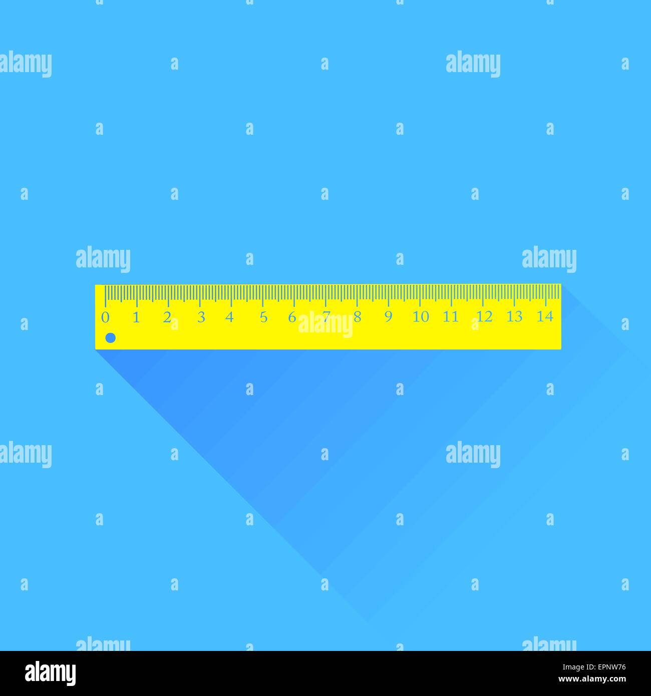 Centimetric ruler Stock Vector Images - Alamy