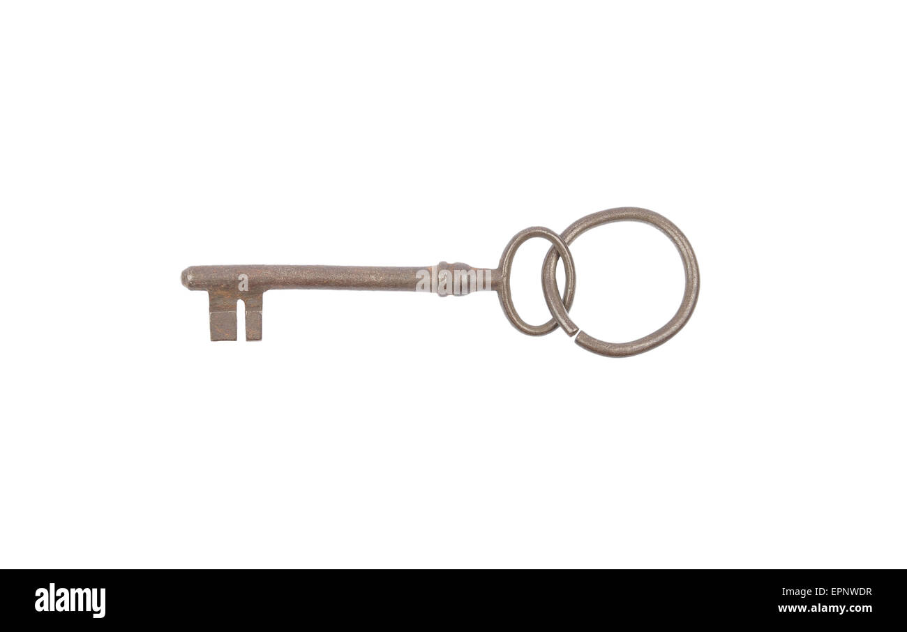 Key with ring Stock Photo - Alamy