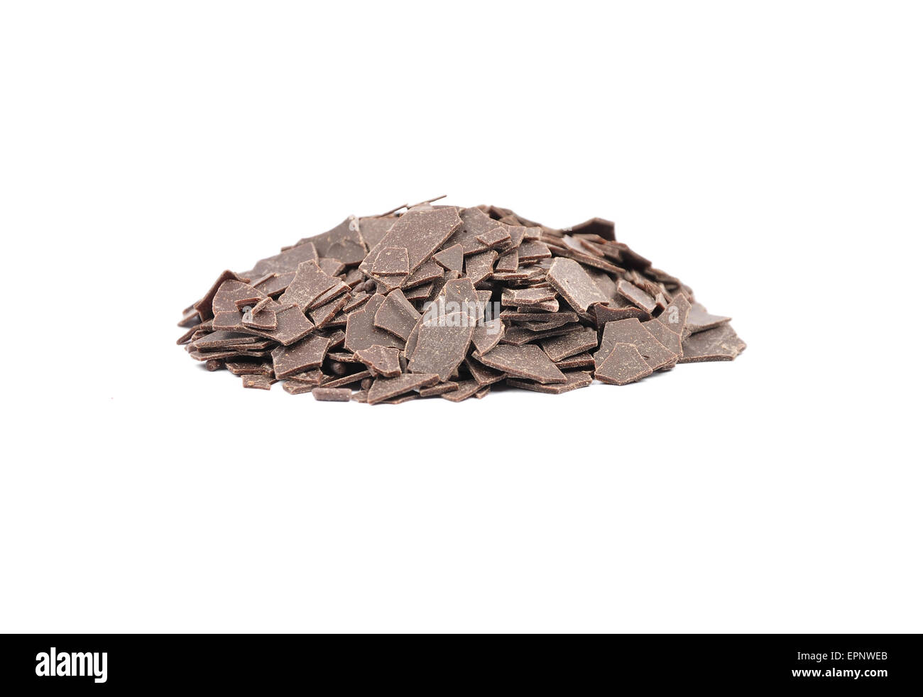 Chocolate pieces chips texture hi-res stock photography and images - Alamy