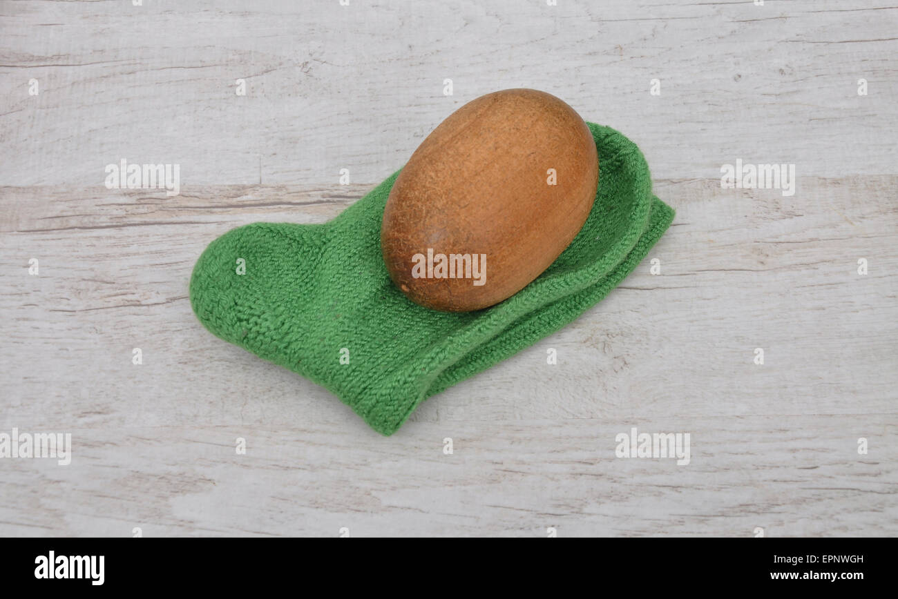 Darning egg hi-res stock photography and images - Alamy