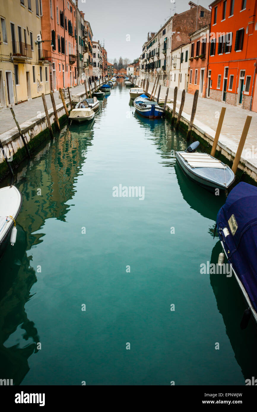 A small canal in Venice, Italy Stock Photo - Alamy