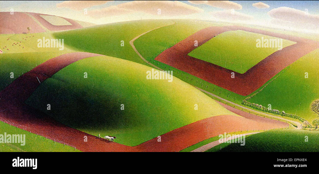 Grant wood spring turning hi-res stock photography and images - Alamy