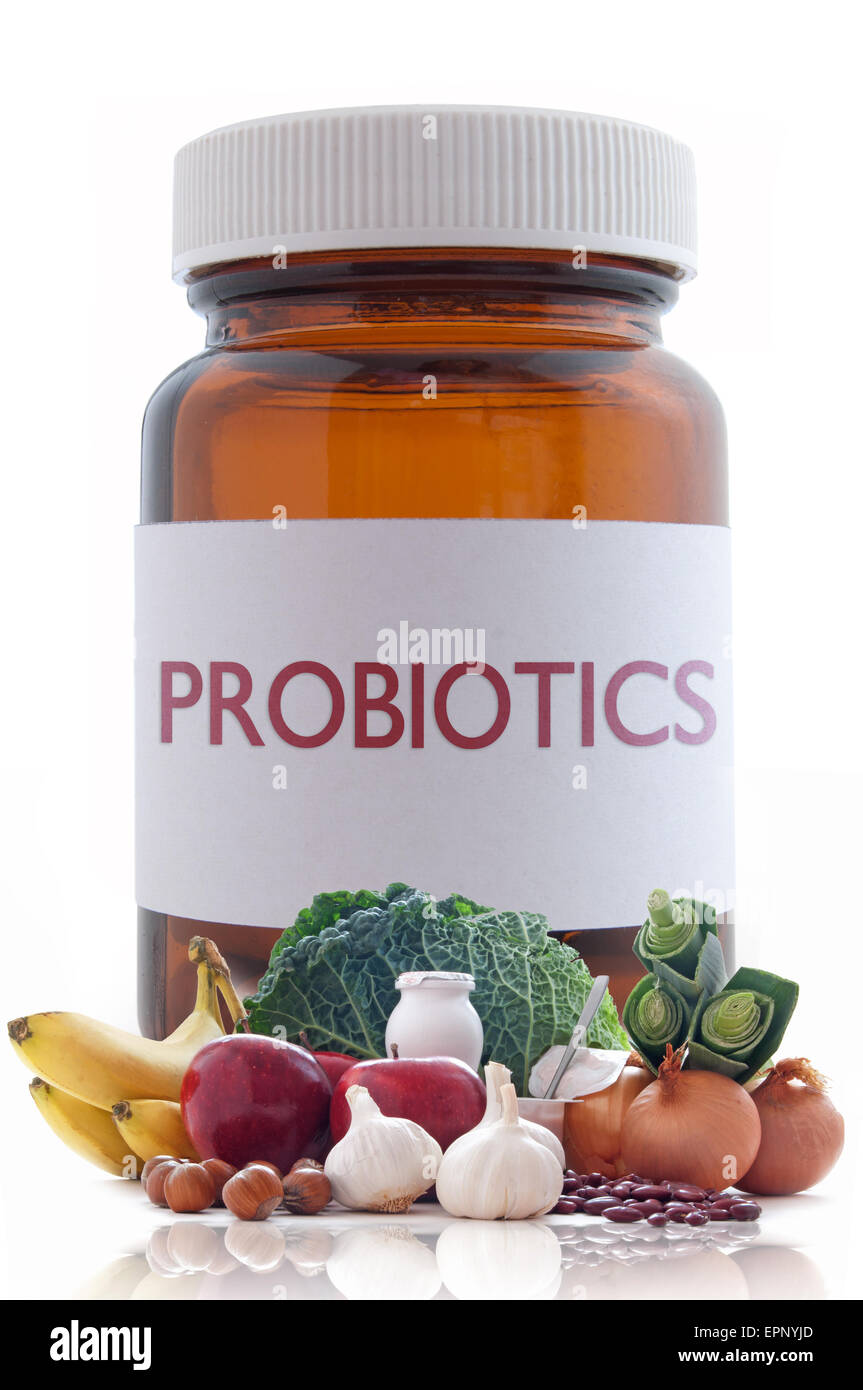 Prebiotic tablets hi-res stock photography and images - Alamy