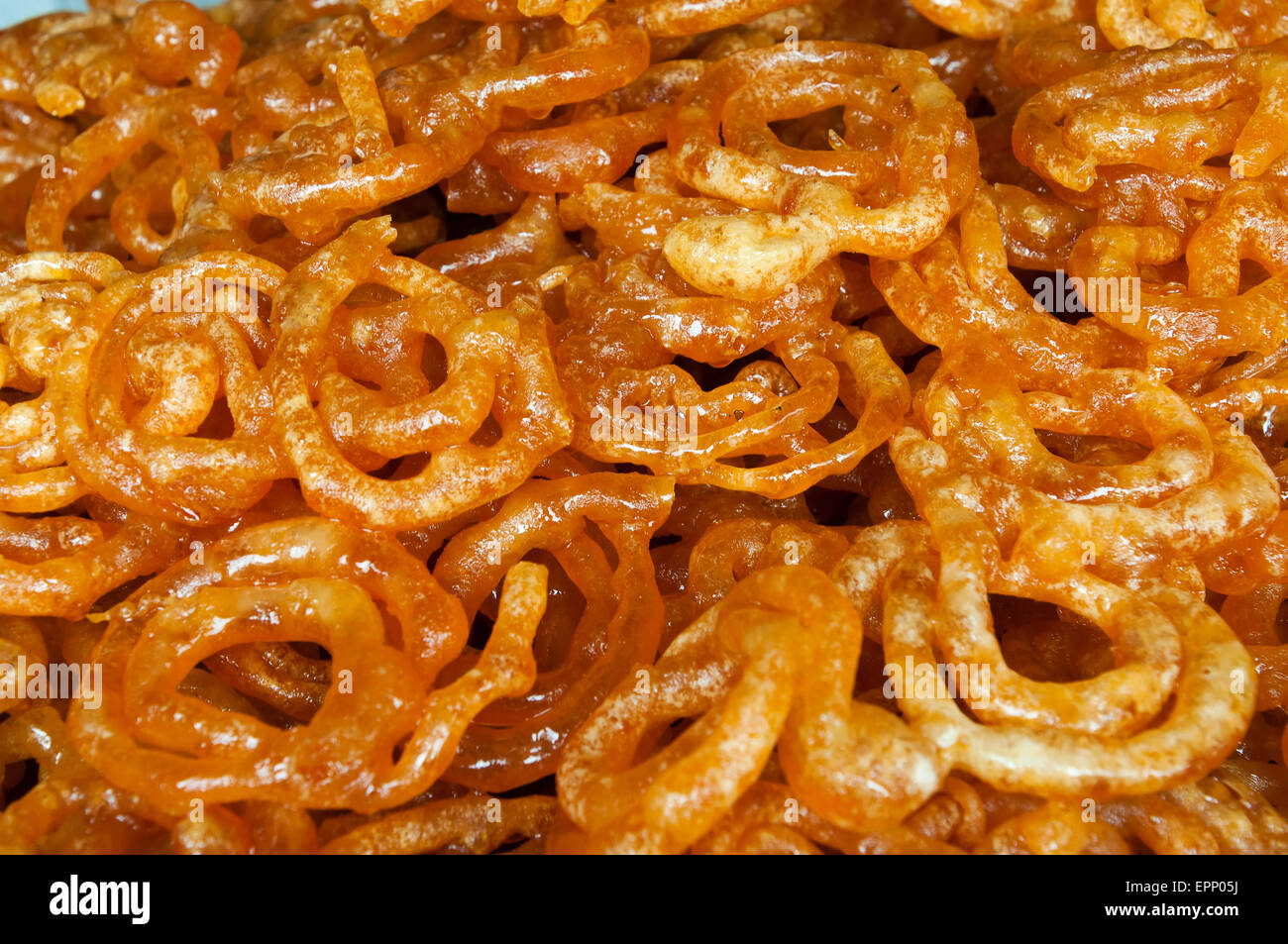 Indian sweets jalebi hi-res stock photography and images - Alamy
