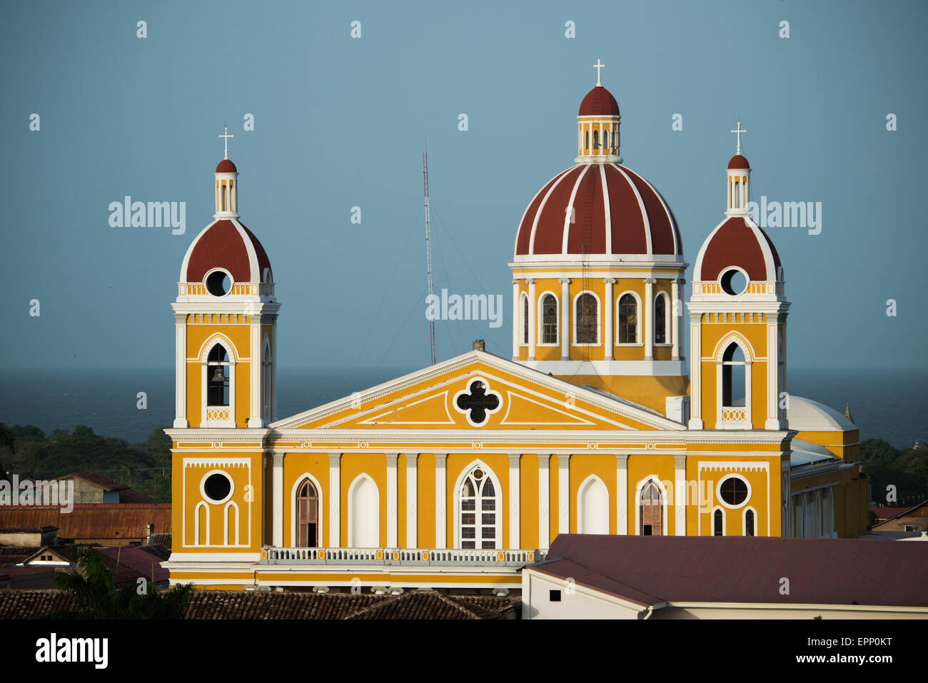 GRANADA, Nicaragua — The Cathedral of Granada, also known as Our Lady ...