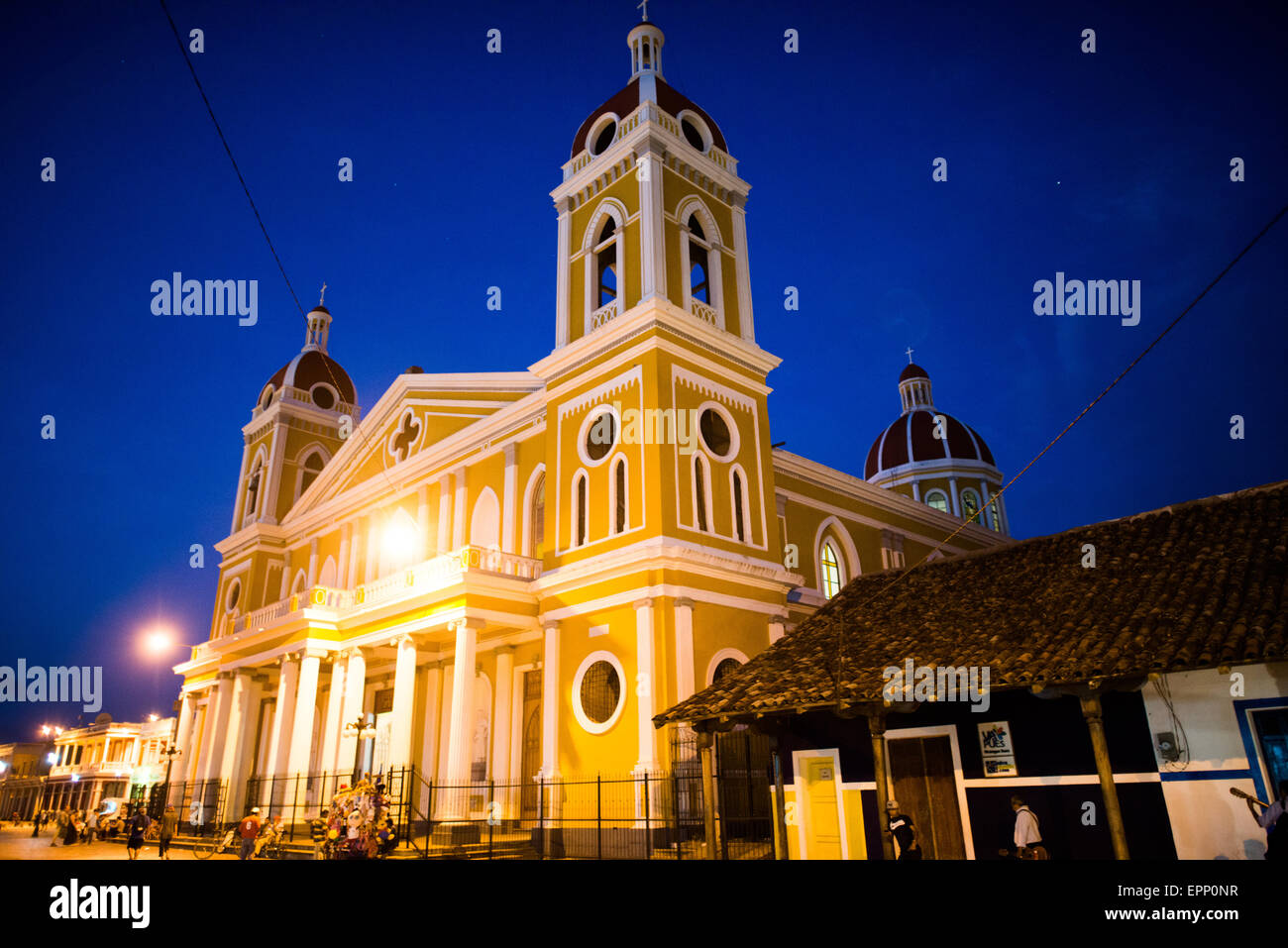Catedral granada night hi-res stock photography and images - Alamy