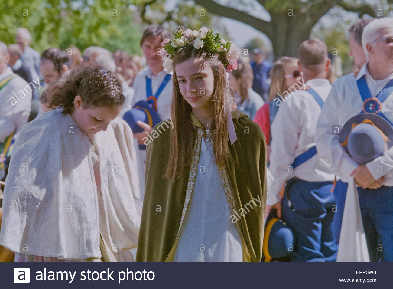 May Queen Crowning Stock Photos & May Queen Crowning Stock Images - Alamy