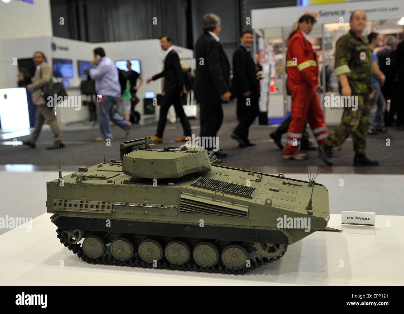 Brno, Czech Republic. 20th May, 2015. Infantry Fighting Vehicle SAKAL ...