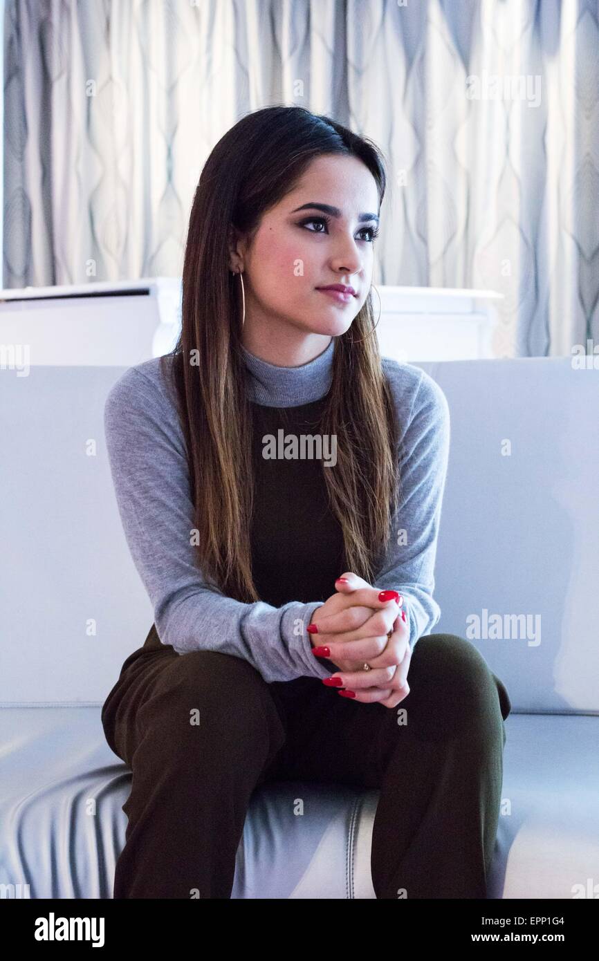 Interview with performer Becky G in Berlin Featuring: Becky G Where ...