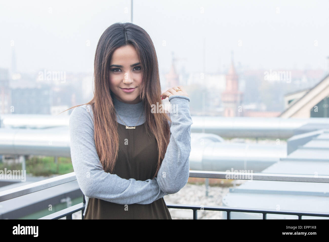 Interview with performer Becky G in Berlin Featuring: Becky G Where ...