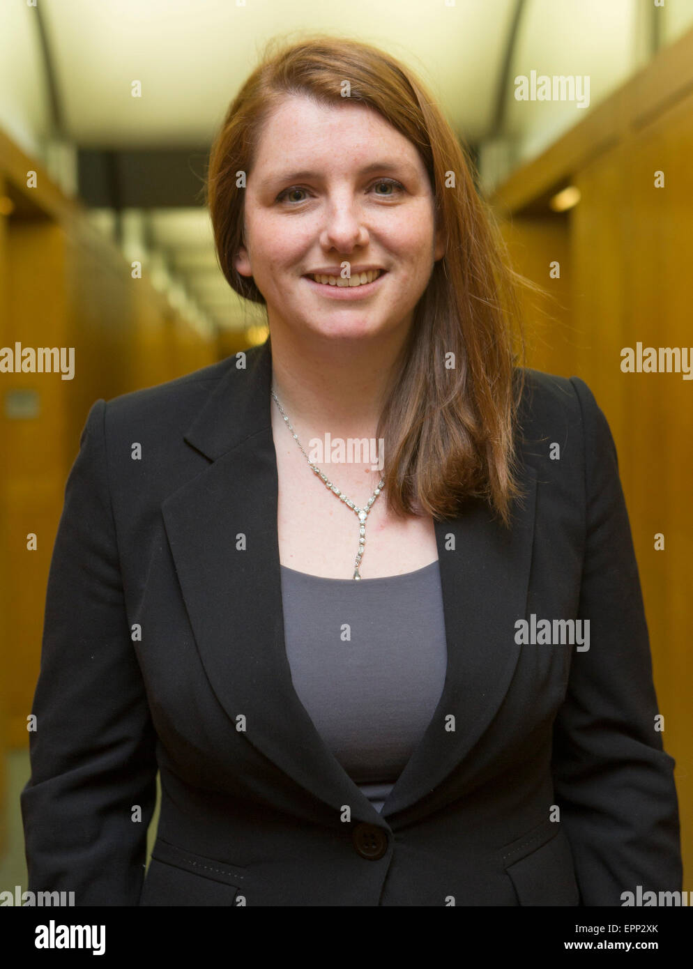 Labour MP for Wirral South Alison McGovern MP outside her office in ...