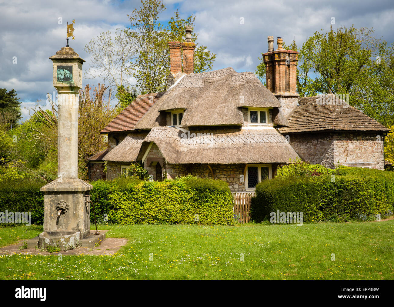 Blaise Hamlet is a collection of pretty cottages in the vernacular ...