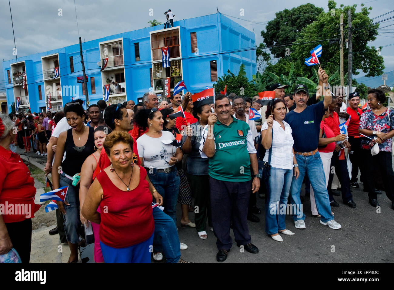 Celebration of anniversary of cuban revolution hi-res stock photography ...