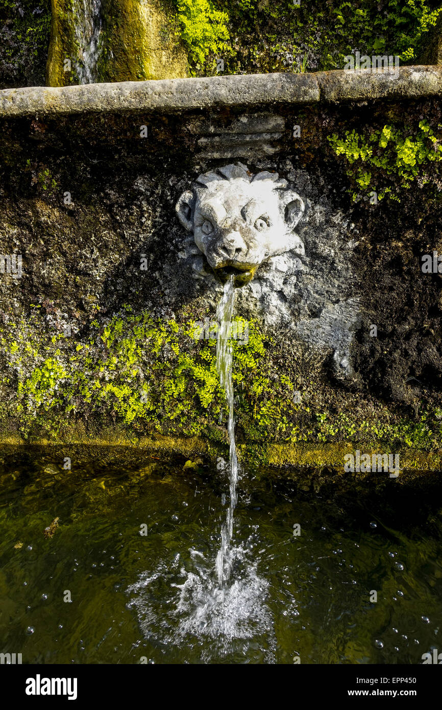 Water organ, Villa d Este, Tivoli, Latium, Italy, UNESCO World Heritage ...