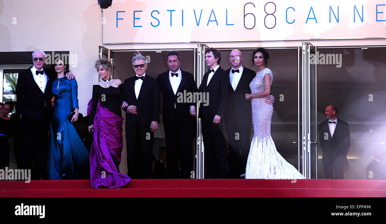 Cannes, France. 20th May, 2015. The Premiere YOUTH at the Cannes Film ...