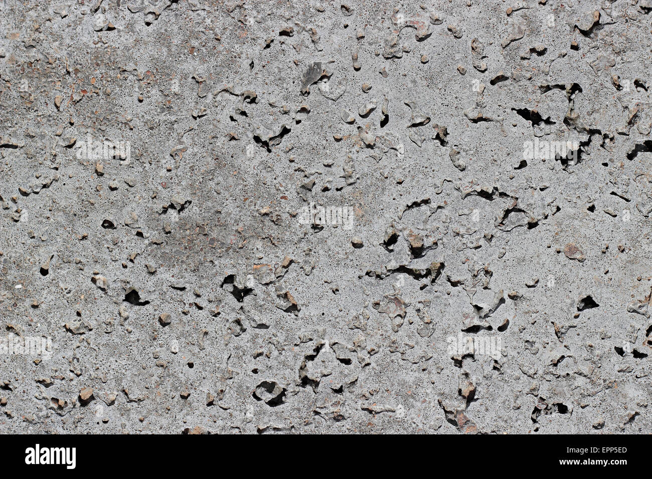 Closeup of gray granular concrete of large fraction Stock Photo - Alamy