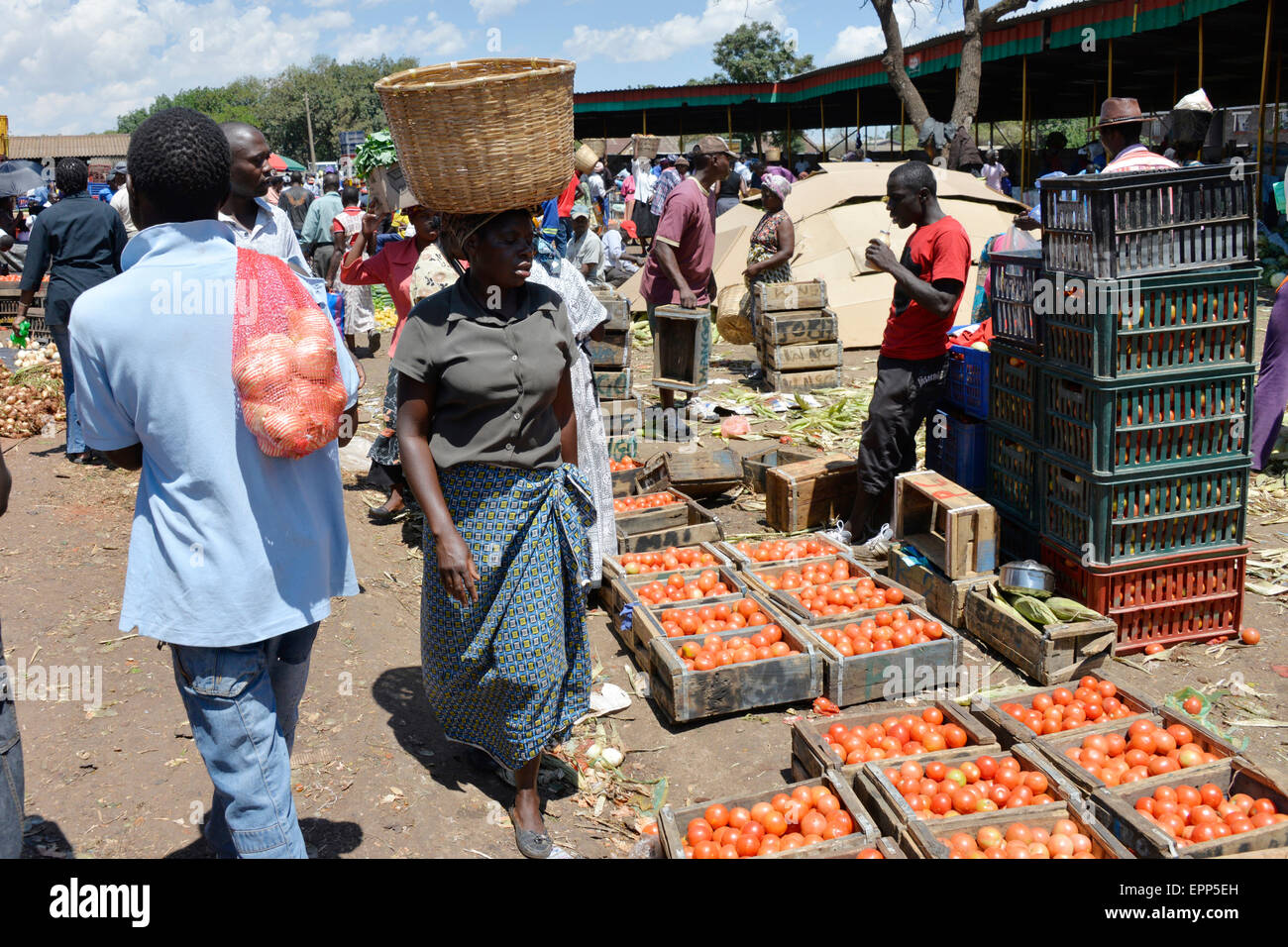 Harare Zimbabwe Africa Mbare High Resolution Stock Photography and ...