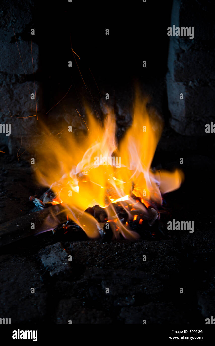 Blacksmith furnace hi-res stock photography and images - Alamy