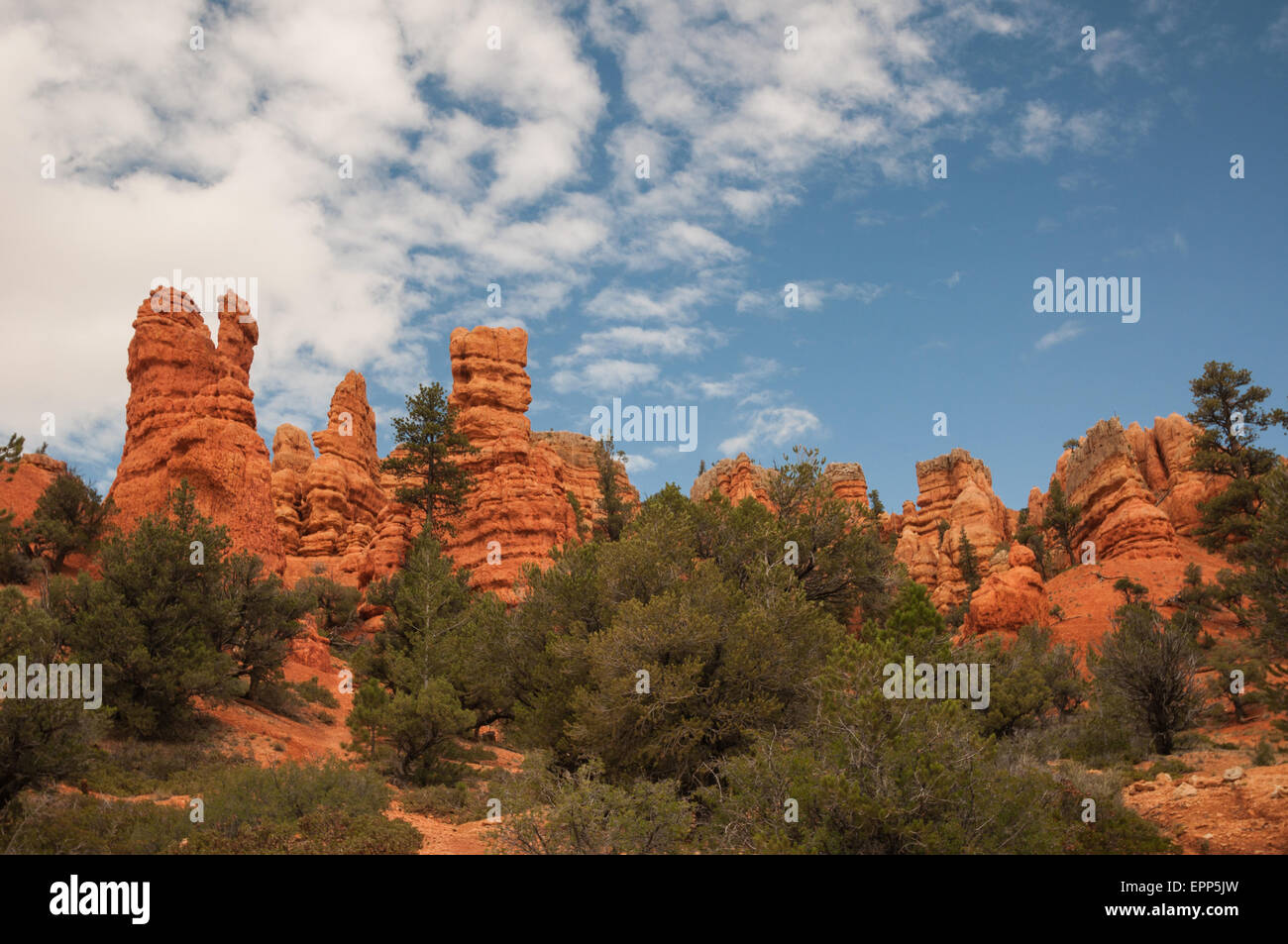 Bryce Canyon red west USA utah 2013 Stock Photo - Alamy