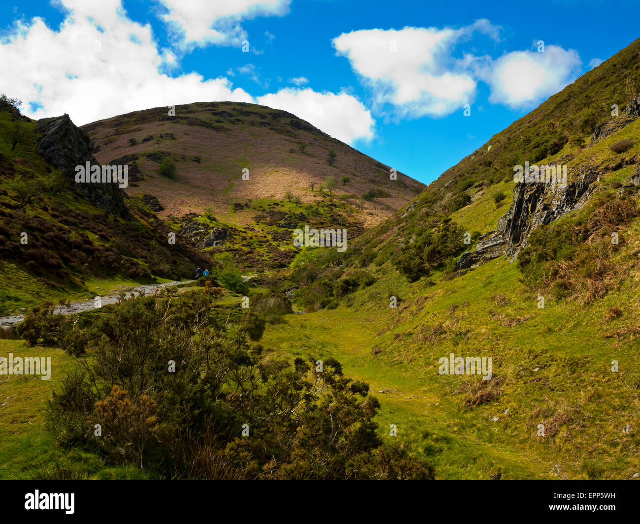 Carding Mill Valley on the Long Mynd near Church Stretton in the ...