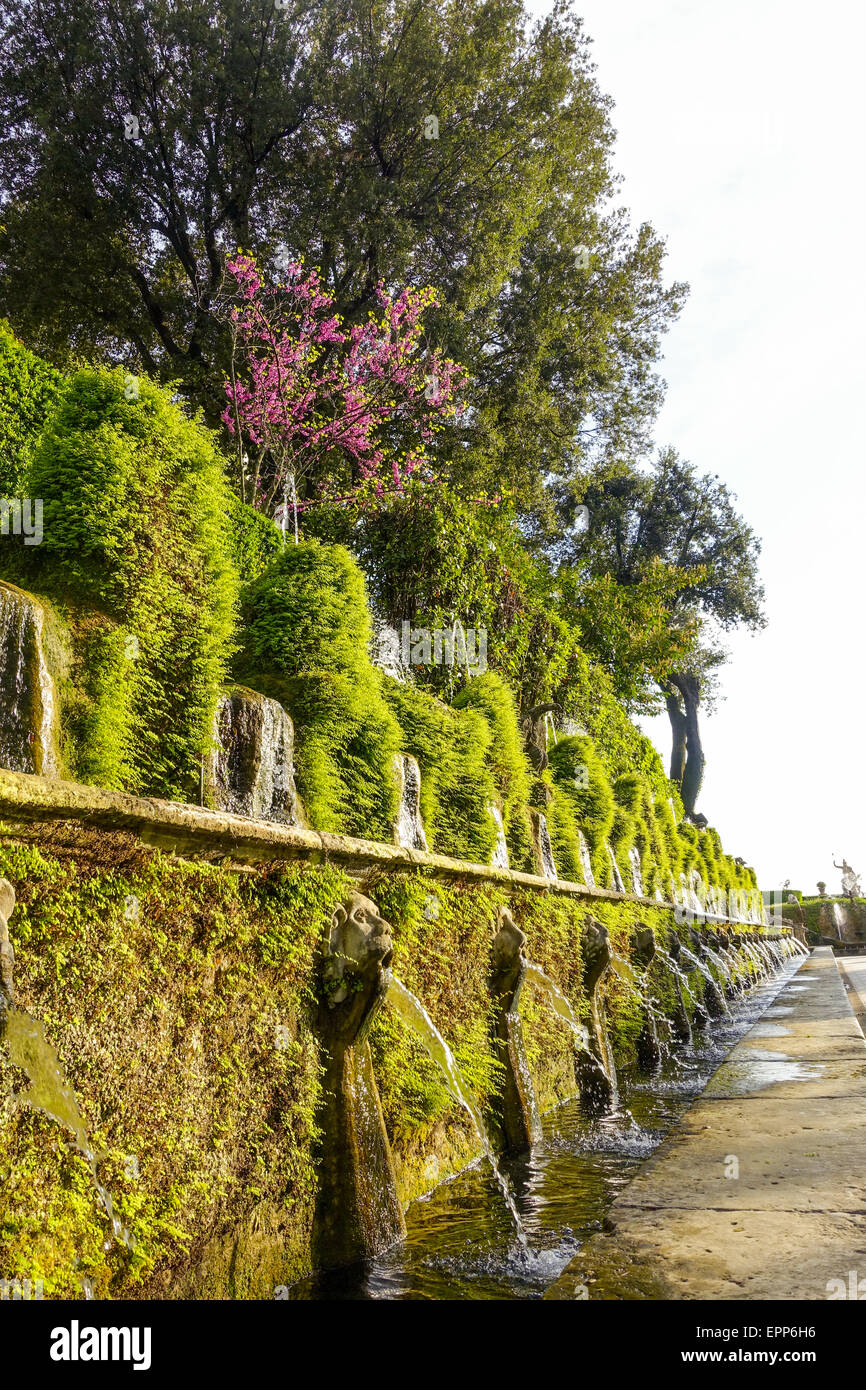 Water organ, Villa d Este, Tivoli, Latium, Italy, UNESCO World Heritage ...