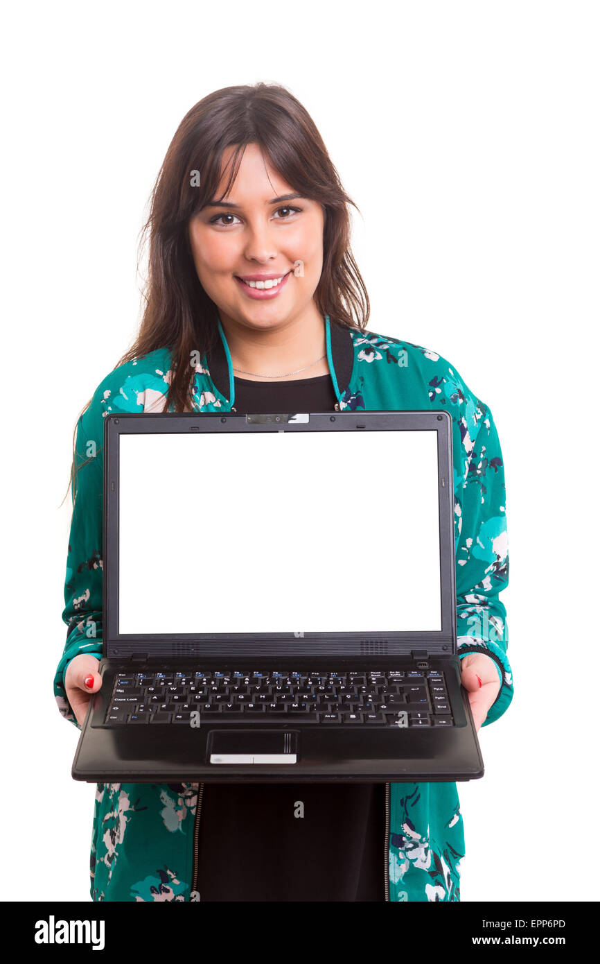 Presenting product on copy hi-res stock photography and images - Alamy