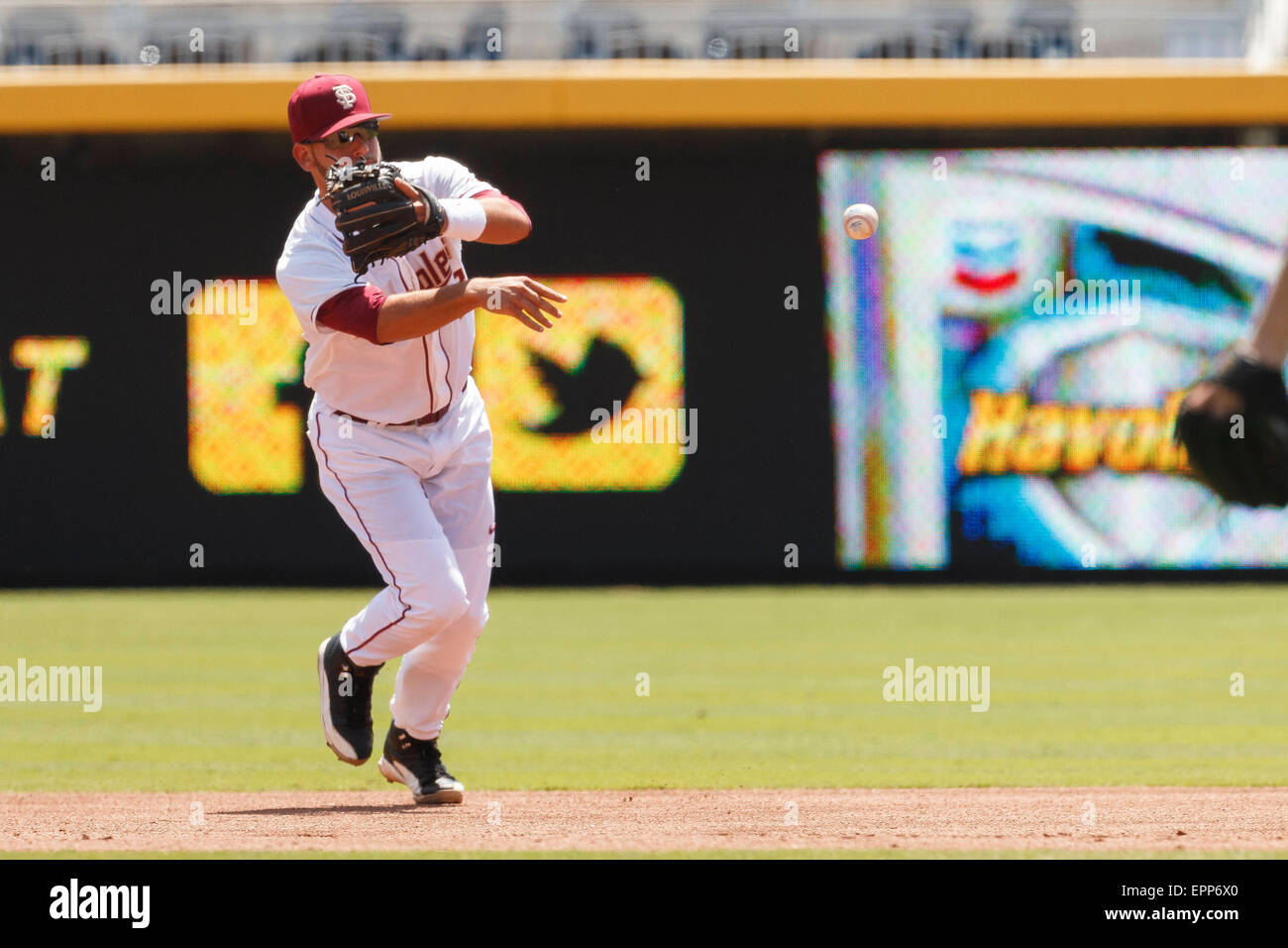 Durham, North Carolina, USA. 20th May, 2015. infielder John Sansone (12 ...