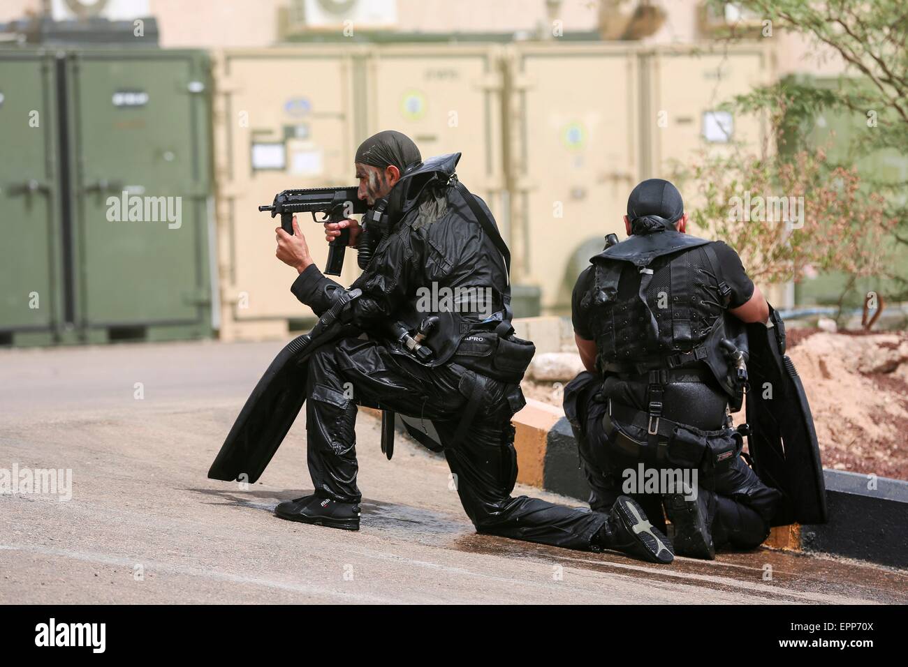 Aqaba, Jordan. 19th May, 2015. Jordanian special force commandos take ...