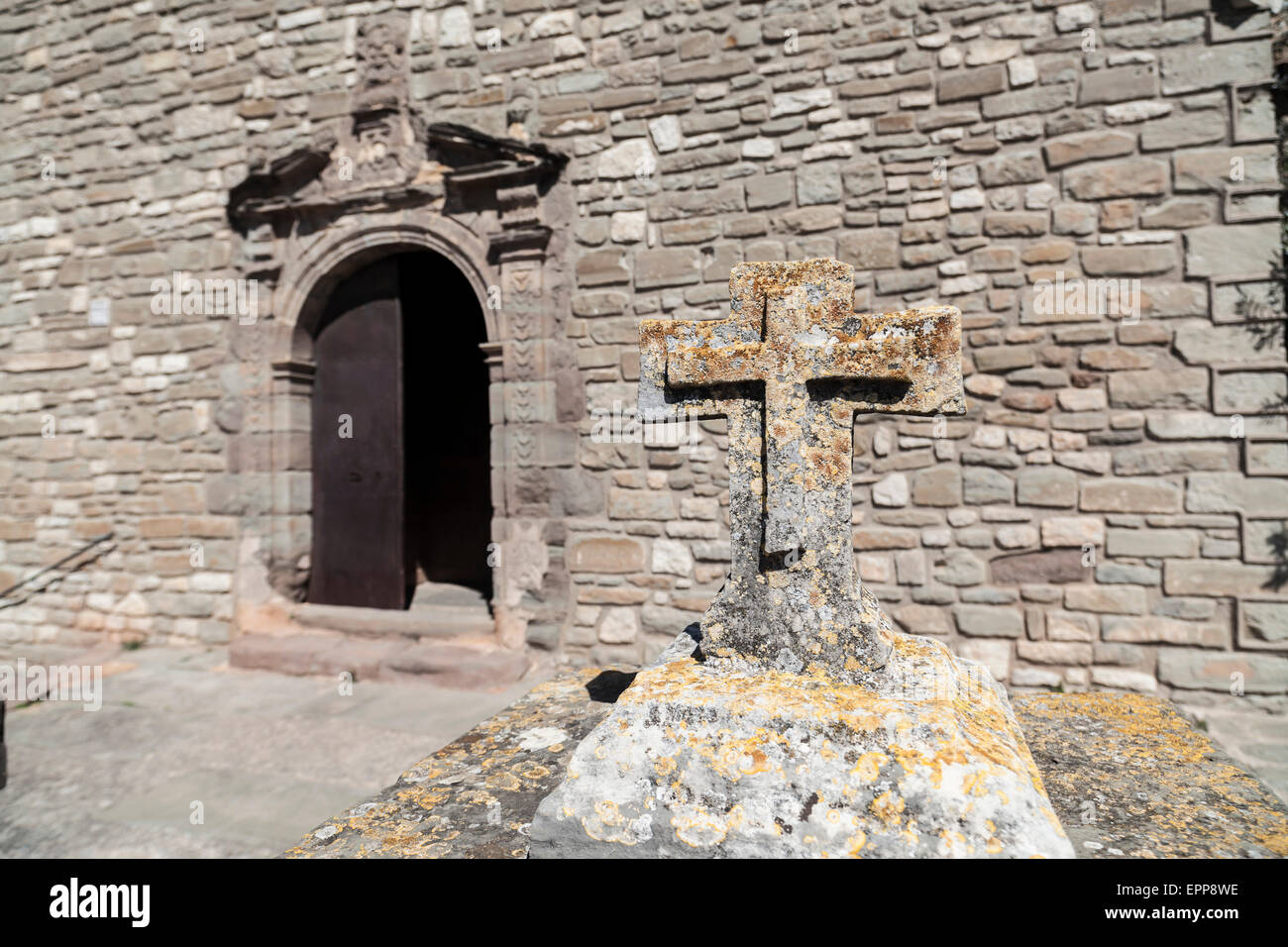 Santa Maria d´Oló,Catalonia,Spain Stock Photo - Alamy
