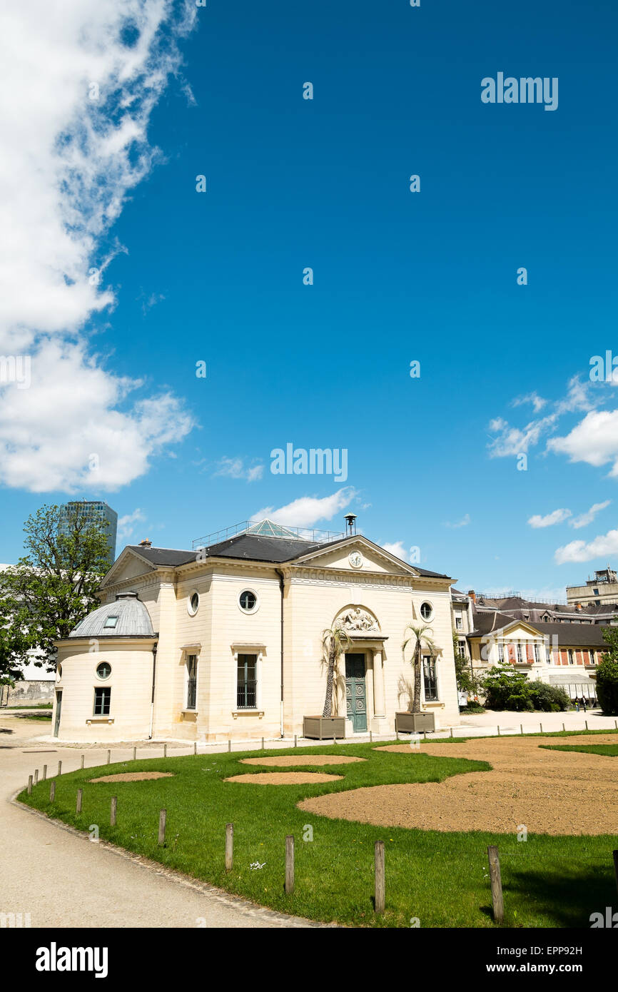 Amphitheatre in the botanical gardens, Paris, France Stock Photo - Alamy