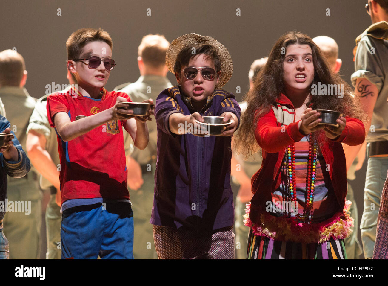 London, UK. 18 May 2015. Dress rehearsal of the English National Opera ...