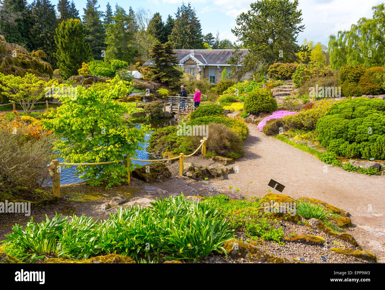Botanic garden edinburgh spring hi-res stock photography and images - Alamy