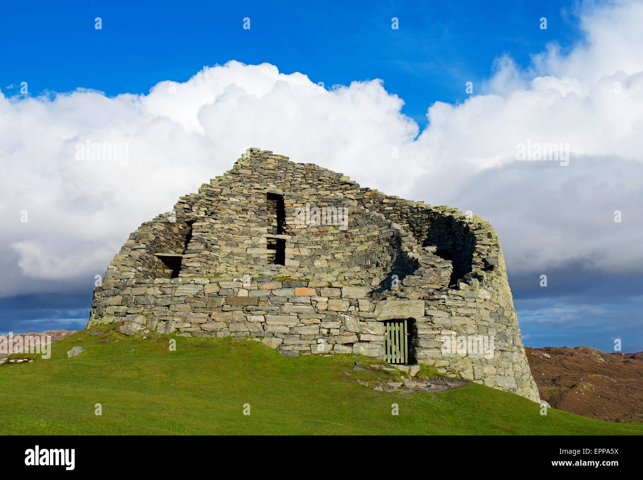 Dun Carloway Broch, Isle of Lewis, Outer Hebrides, Scotland Stock Photo ...