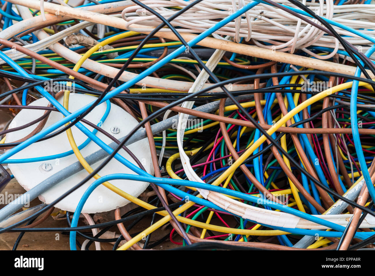 Cable waste hi-res stock photography and images - Alamy