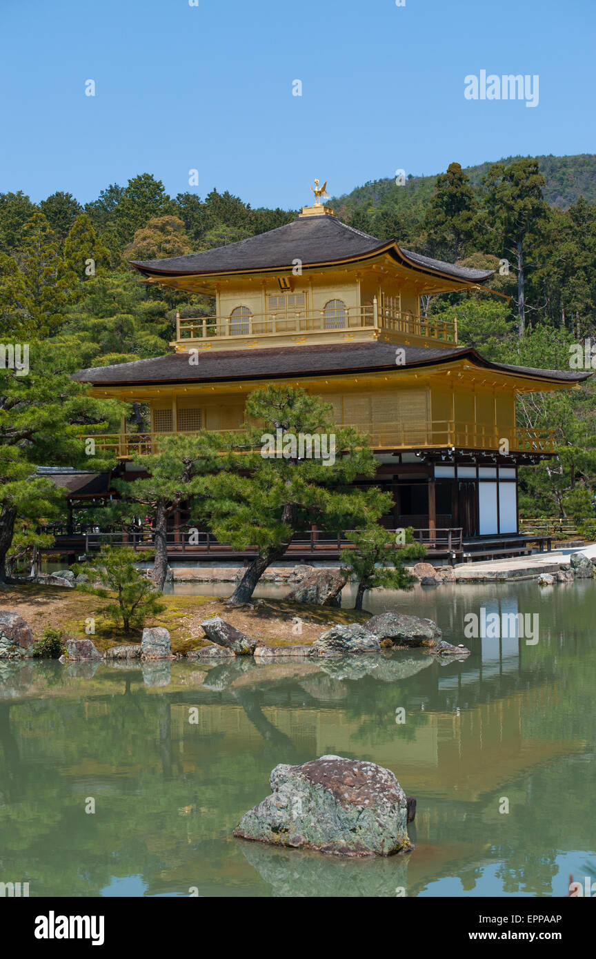 Japan kinkaku ji temple spring hi-res stock photography and images - Alamy