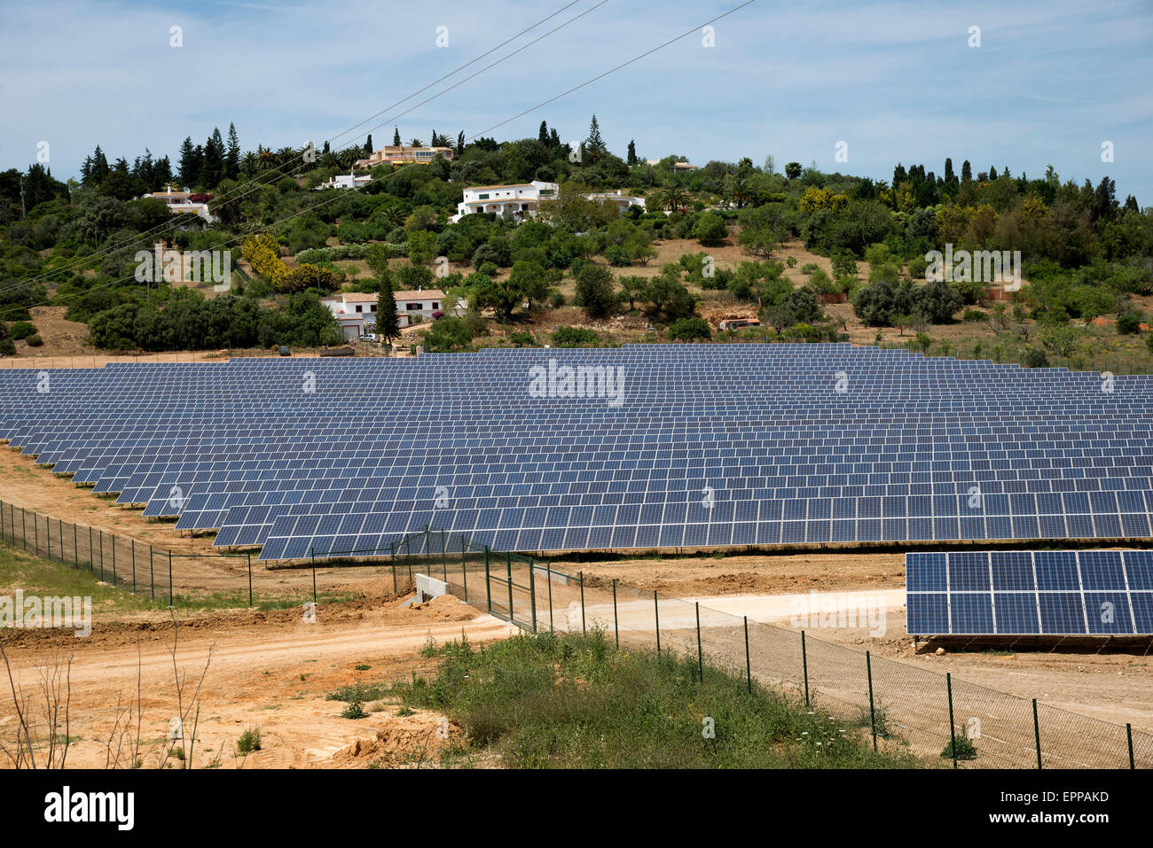 Solar panels countryside hi-res stock photography and images - Alamy