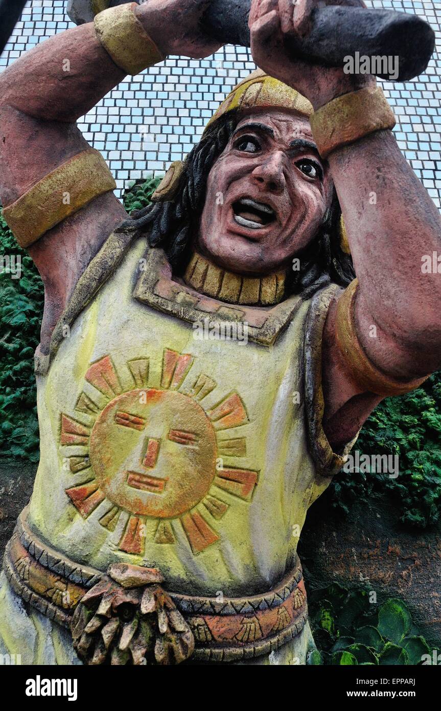 Monument to the Spanish Conquest in CORRALES. Department of Tumbes ...