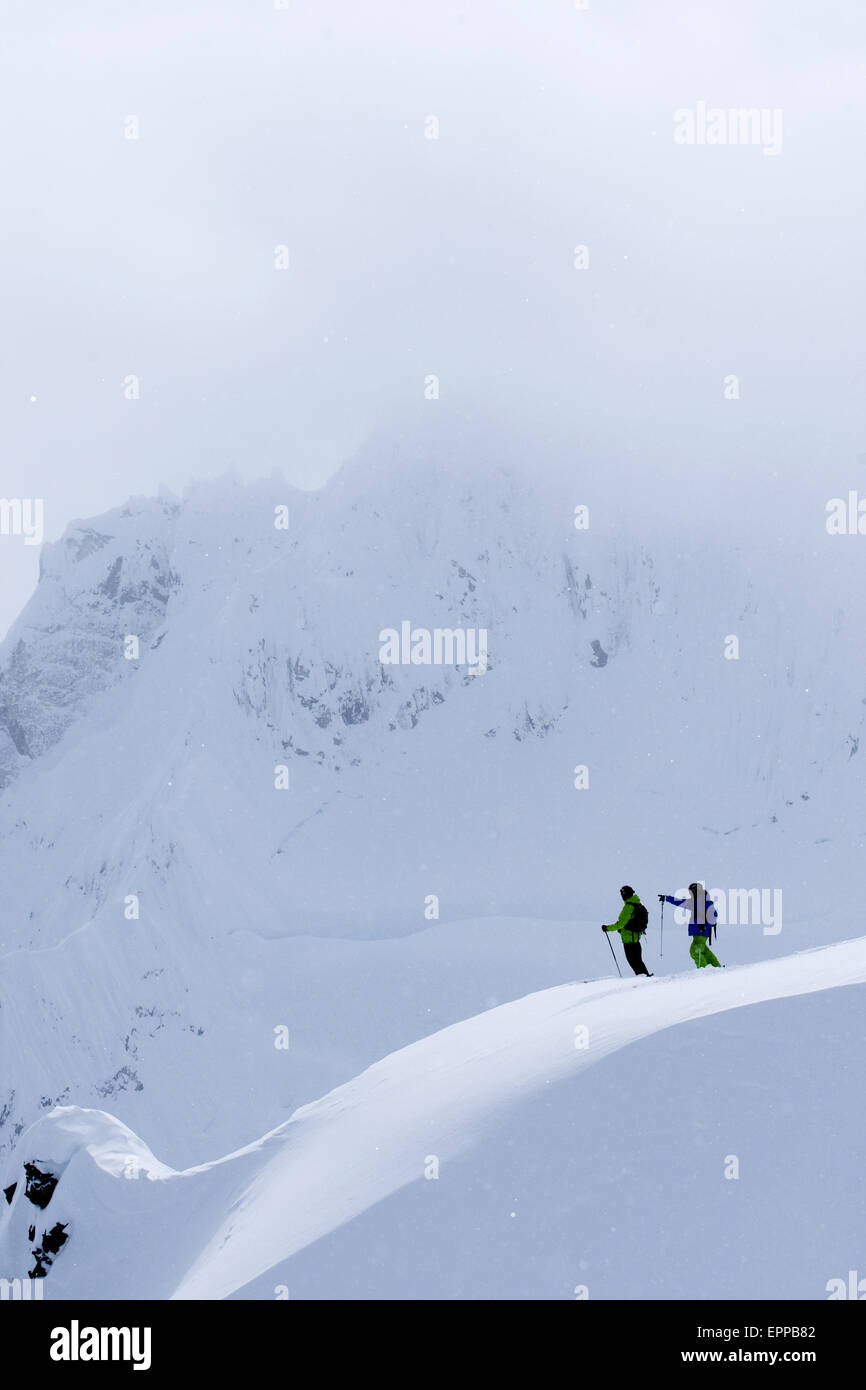 Alaska skiers hi-res stock photography and images - Alamy