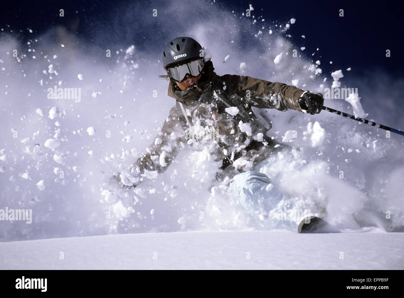 Powder mountain utah ski hi-res stock photography and images - Alamy