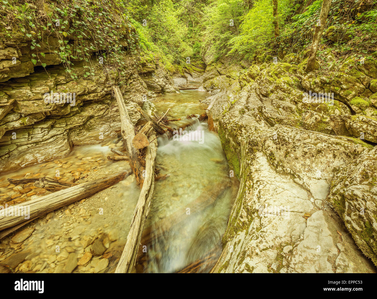 Narrow deep river valley stone hi-res stock photography and images - Alamy