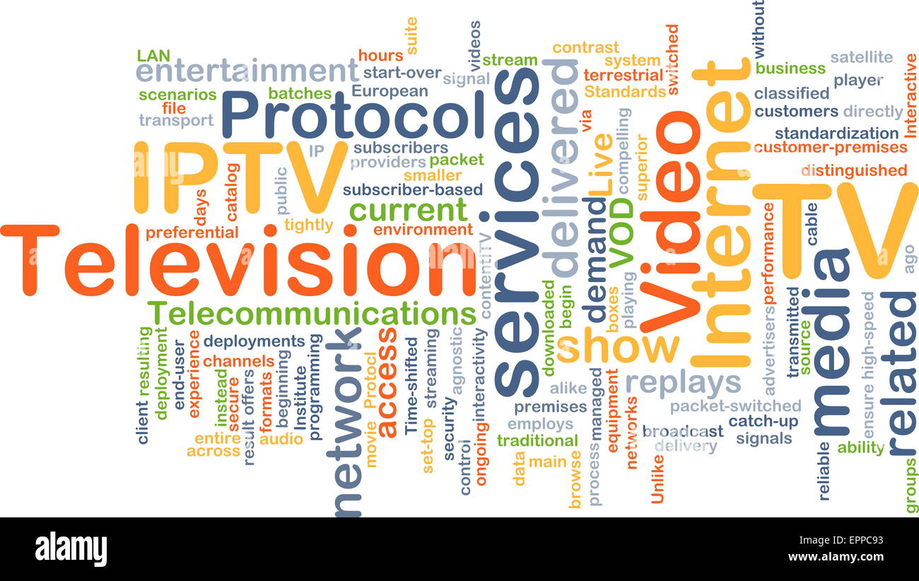 Background concept wordcloud illustration of internet protocol ...