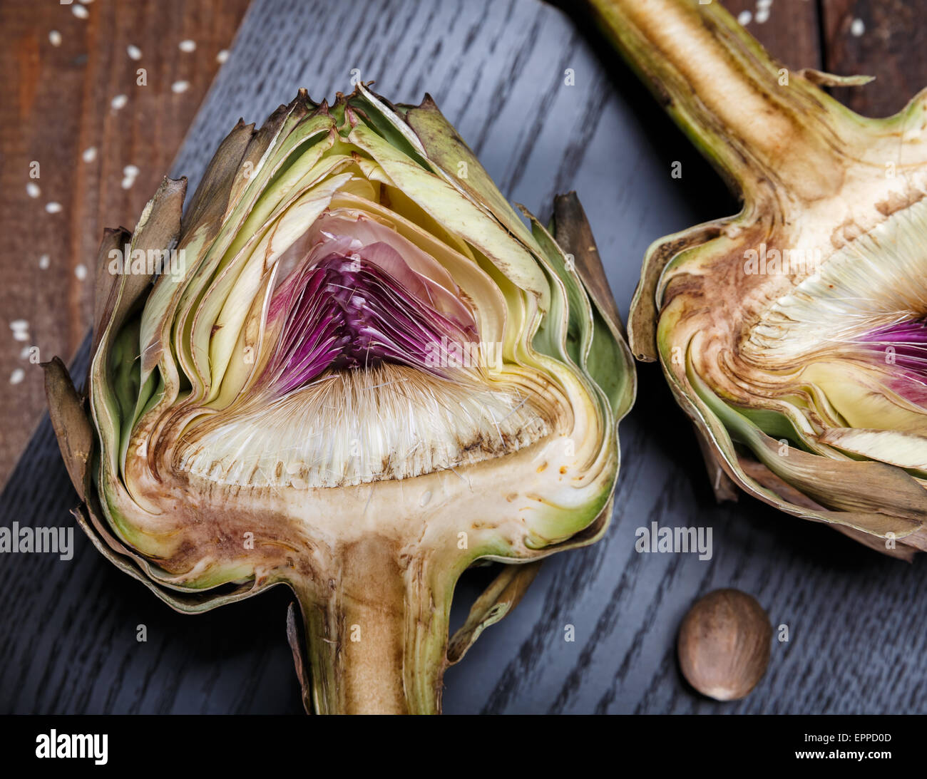 Artichoke cross section hi-res stock photography and images - Alamy