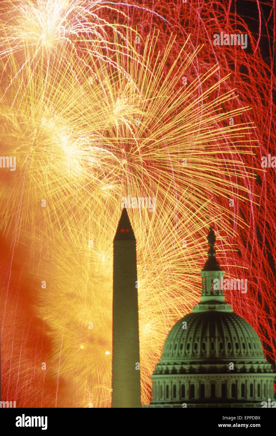 Celebrating independence day stadium hi-res stock photography and ...