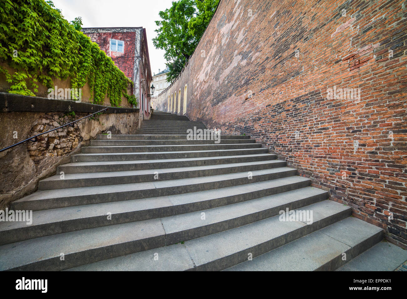 Old Castle Steps, Prague, Czech Republic Stock Photo - Alamy
