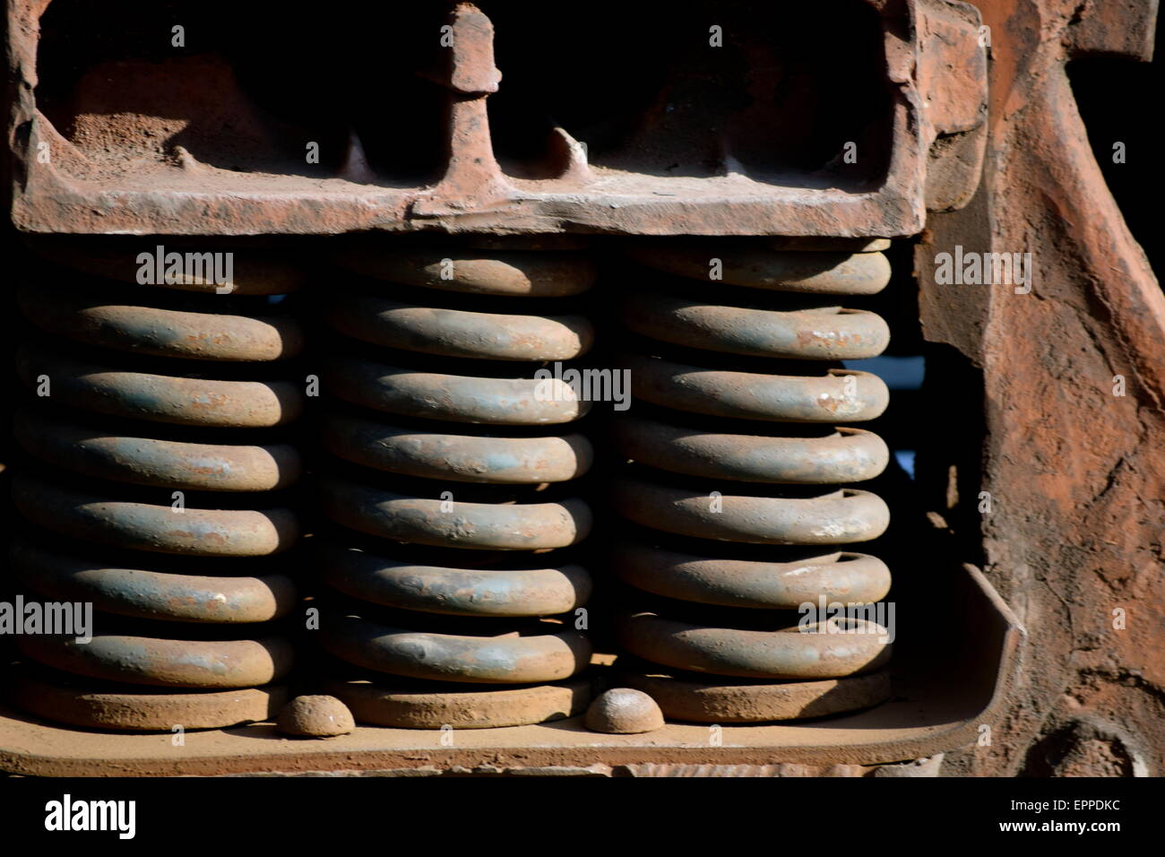 Train coils hi-res stock photography and images - Alamy
