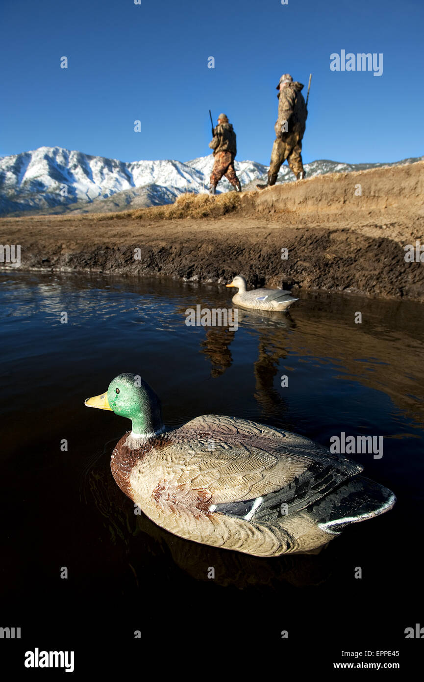 Foreground two hunters hi-res stock photography and images - Alamy