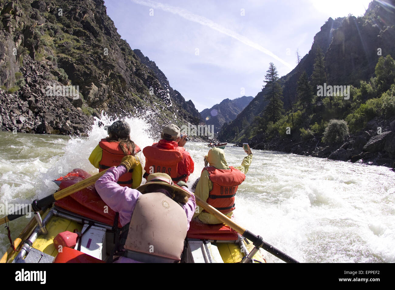 Rafting the Middle Fork of the Salmon River, ID Stock Photo - Alamy