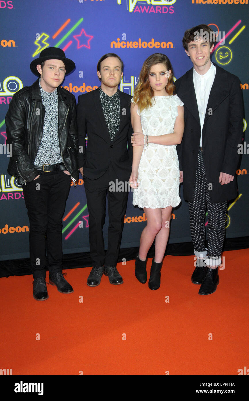 Nickelodeon Halo Awards - Red Carpet Arrivals Featuring: Echosmith ...